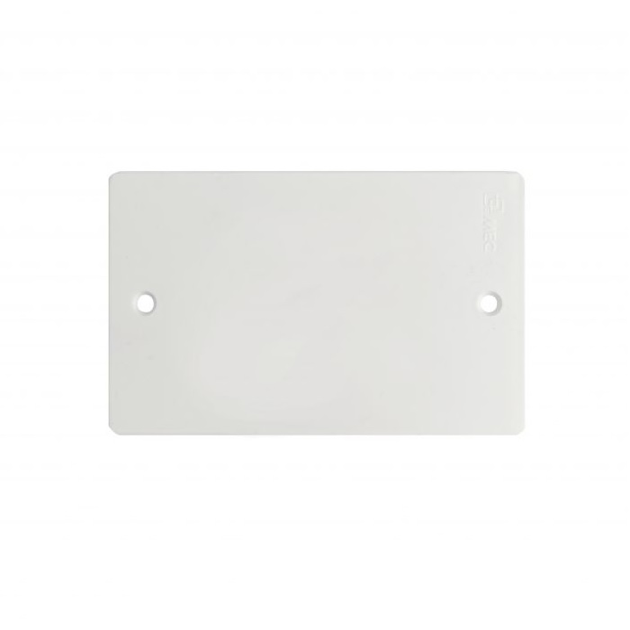 [TPD0137] TAPADERA RECTANGULAR PVC BLANCO 4 PULG.X2 PULG. | CELASA