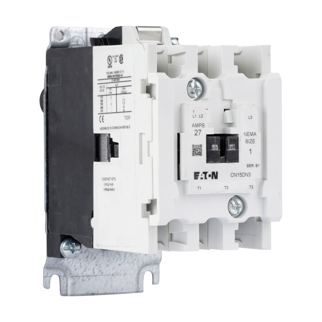 [FRC38] CONTACTOR MAGNETICO NEMA 1 480V IRREV. S/CAJA FREEDOM EATON ...