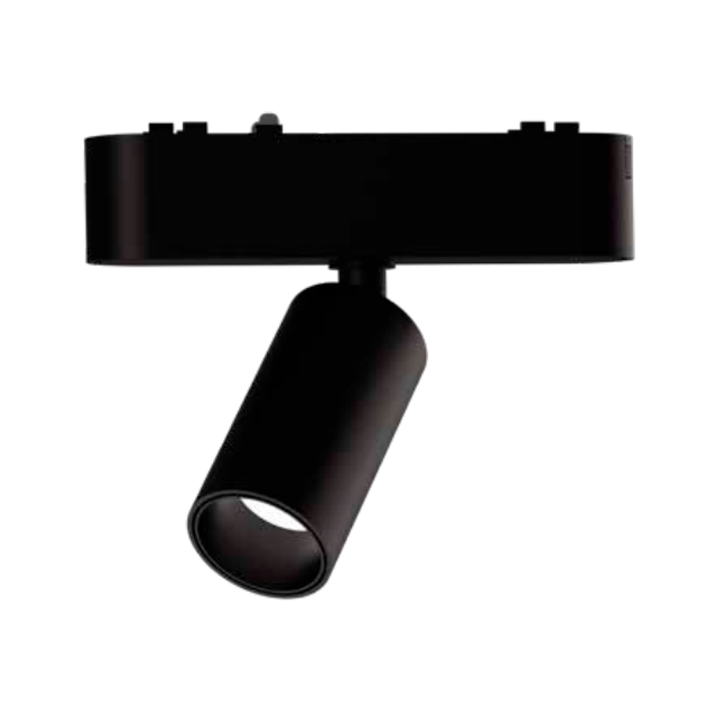 [SPO0080] SPOT CILINDRICO LED PARA RIEL MAGNETICO NEGRO 5W WW LIGHT-T ...