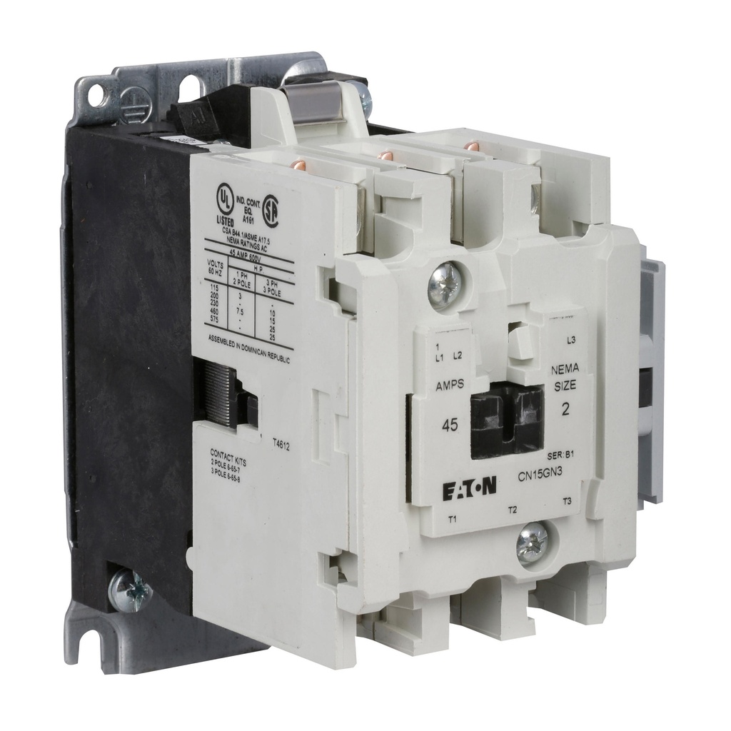 [FRC39] CONTACTOR MAGNETICO NEMA 2 120V IRREV. S/CAJA FREEDOM EATON ...