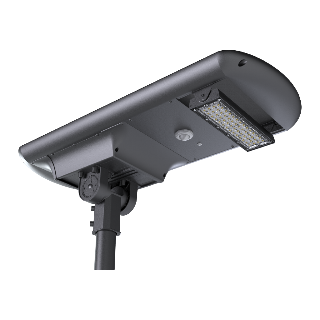 [L002232] LAMPARA LED SOLAR TIPO COBRA 50W LIGHT TEC | CELASA