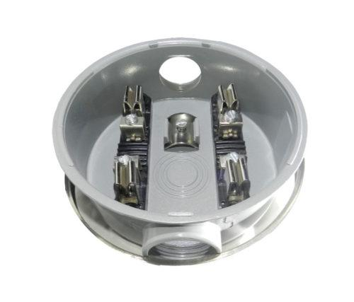 Cas12 Caja Socket Redonda 100a 600v Importada Celasa
